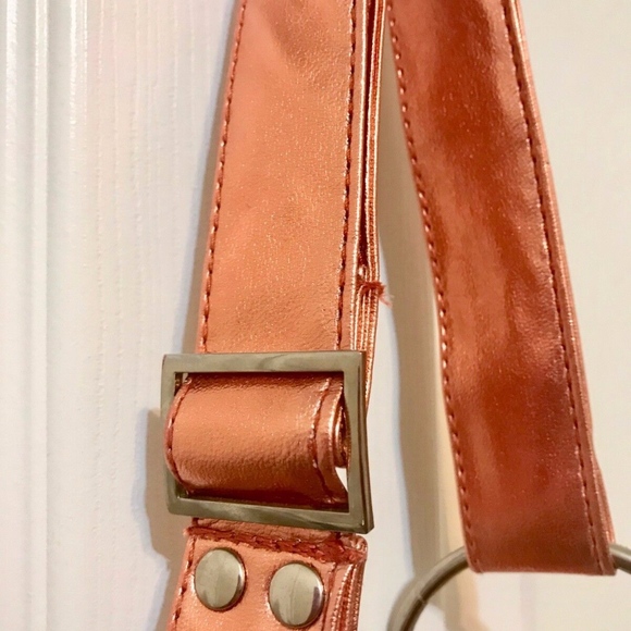 Bags | Medium Rose Gold Sequins Mesh Purse Handbag | Poshmark